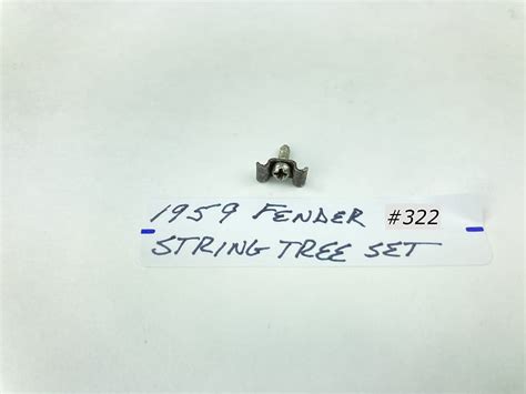 1959 Fender String Tree With Mounting Screw 322 Original Reverb