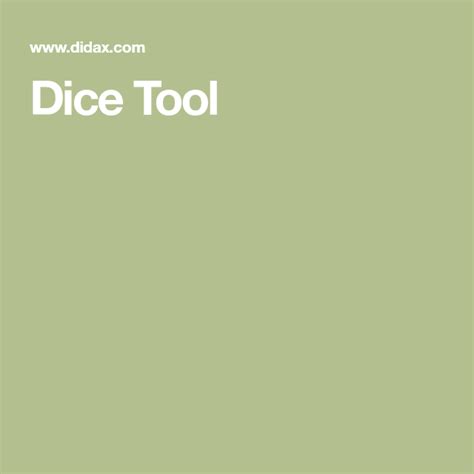 Dice Tool Elementary Classroom Themes Classroom Themes Elementary