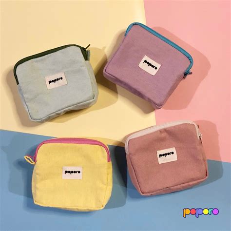 Jual Mini Pouch Makeup Pouch Travel Pouch Poporostuff Shopee