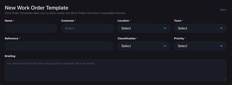 Inspeckta Docs • Work Order Templates