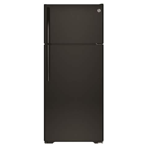 Guestsupply Us Ge® Top Freezer Refrigerator 175 Cu Ft Black