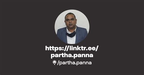 Linktreeparthapanna Twitter Facebook Linktree