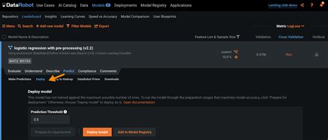 Create Custom Tasks Datarobot Docs