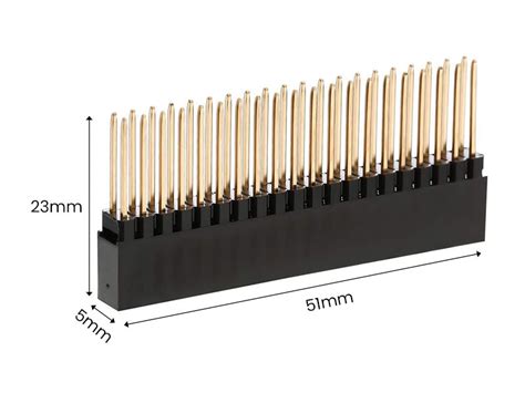 gpio stacking header 40 pin for raspberry pi kuriosity