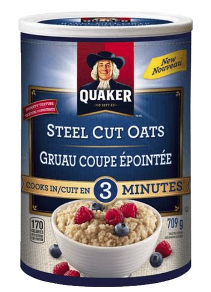 Quaker Steel Cut Oats Made In Canada