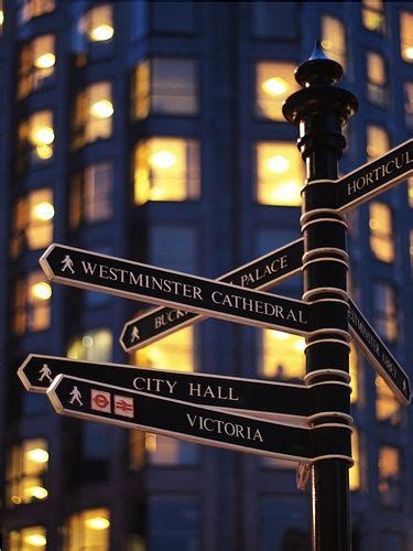 London Street Signs At Night City Signs Photography Ideas London