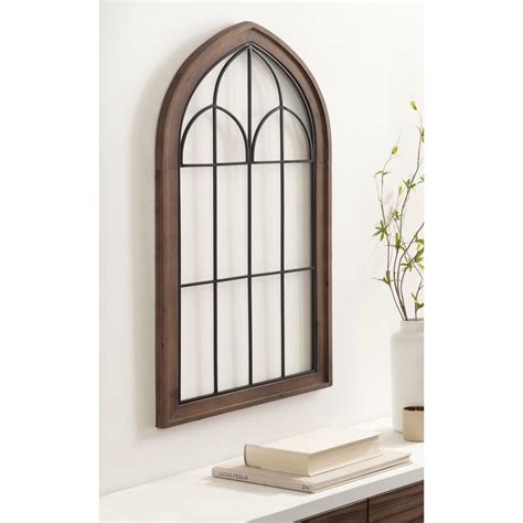 Kate And Laurel Rennell Farmhouse Arched Wall Art Plaque 19 X 36