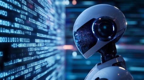 This Humanoid Robot Analyzes Complex Code Using A Digital Screen