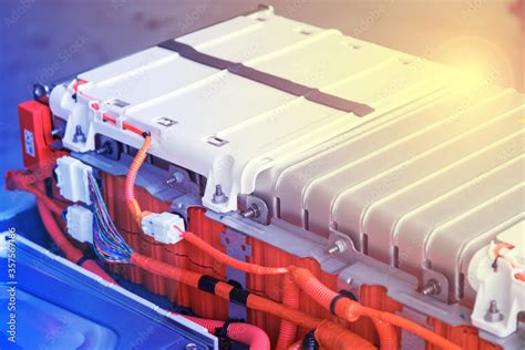 A Heating Element Of A High Voltage Battery That Prevents Overcooling
