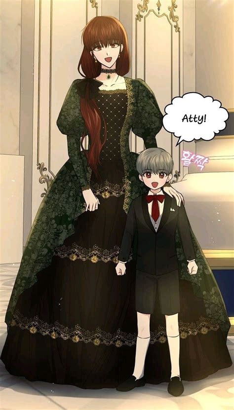 Long Red Hair Fantasy Dress Light Novel Manhwa Manga Princesas