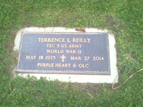 Terrence L Reilly 1925 2014 Find A Grave Memorial