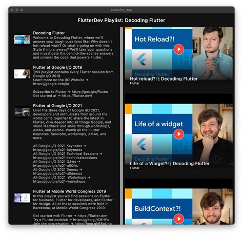 Adaptive Apps In Flutter Google Codelabs
