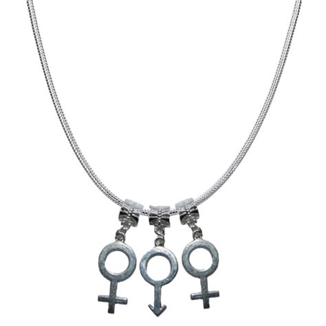 Euro Necklace `fmf` Symbols Threesome Moresome Sexy Jewels Hotwife