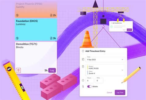 Construction Timesheet Template Free And Printable