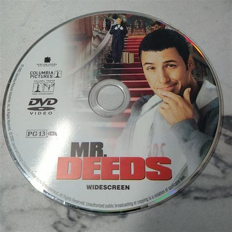 Mr Deeds ~ Dvd Only 2002 Fullscreen Special Edition Adam Sandler