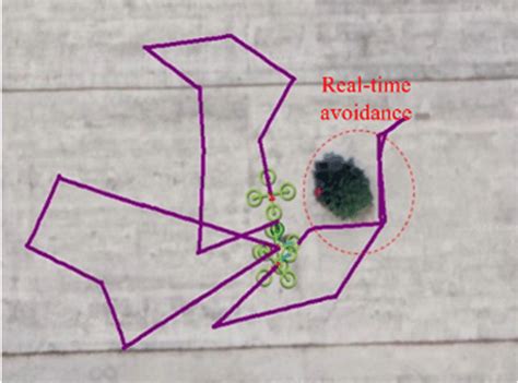 Multi Uavs Dynamic Avoidance Simulation Left And Real Flight Test Download Scientific Diagram