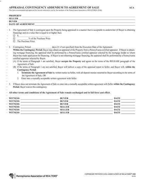 Par Form Aca Complete With Ease Airslate Signnow
