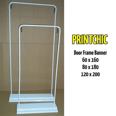 Jual Banner Standing Door Frame 60x160 Door Frame Banner Shopee Indonesia