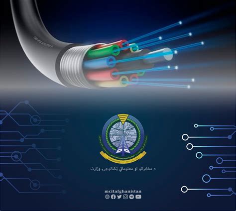 نود درصد کیبل‌های شبکه فایبرنوری طی ماه‌های اخیر ترمیم شده است وزارت مخابرات و تکنالوژی معلوماتی