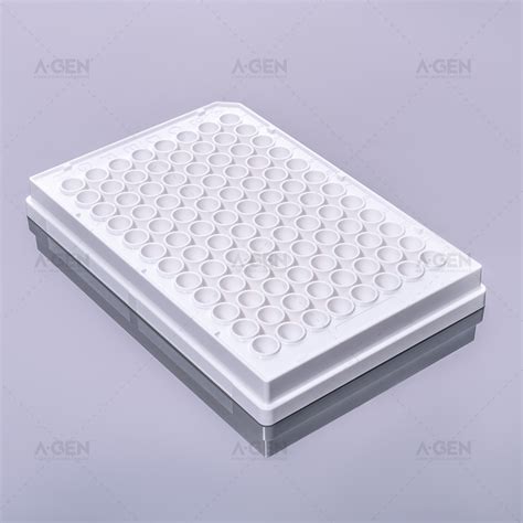 High Binding Round Well Flat Bottom Elisa Plate For Purity