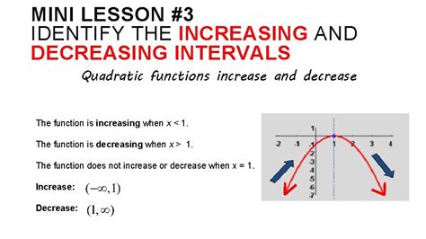 Identifying Key Features On A Parabola Unit 3