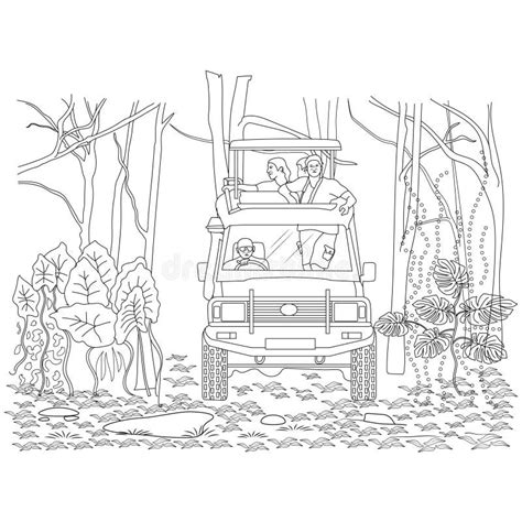 Jurassic Park Jeep Coloring Pages Jurassic Park Jeep Coloring Pages