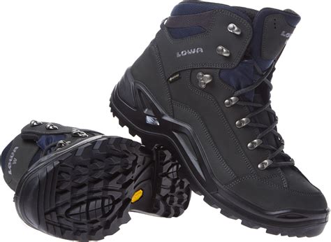 Lowa Renegade Gtx Mid Wide Mens Hiking Boots Absolute Snow