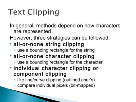 Clipping Algorithm In Computer Graphics Ppt Computing Technology And Computing