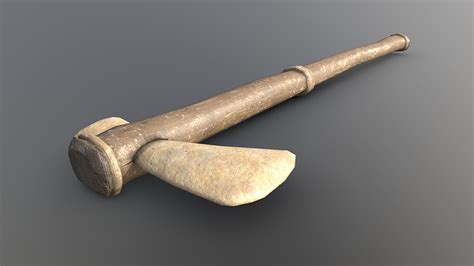 Artstation Axe Bone Game Assets