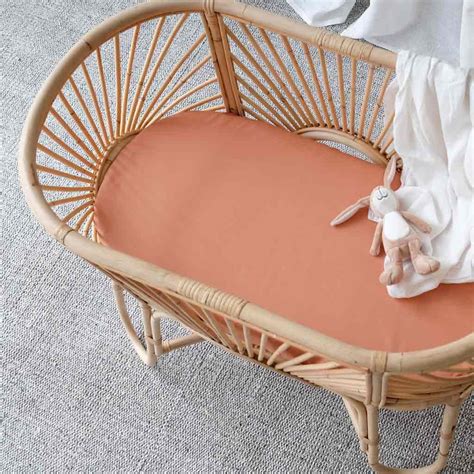 100 Organic Bamboo Bassinet Sheet The Bamboo Shop