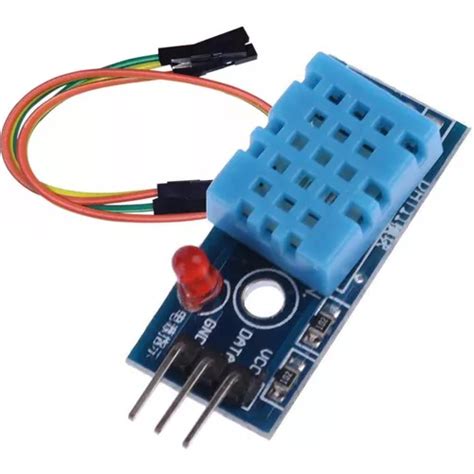 Sensor De Temperatura Y Humedad Dht C Jumpers Arduino Pic MercadoLibre