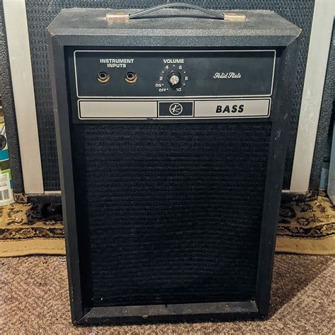 Kay Solid State Bass Amp Black Reverb