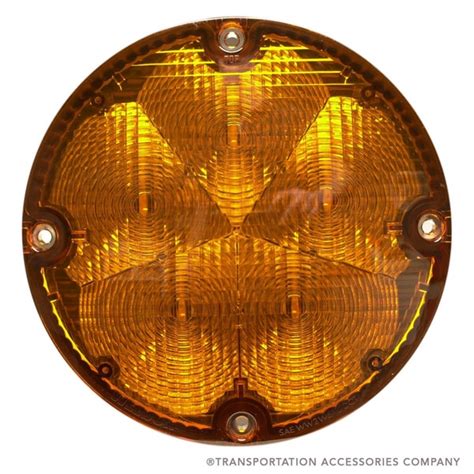 W1020 5000a Weldon 7 Amber Led Warning Lamp
