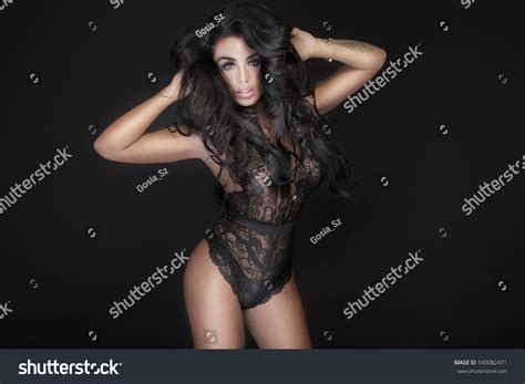 Beautiful Sexy Woman Long Curly Hair Stock Photo Shutterstock