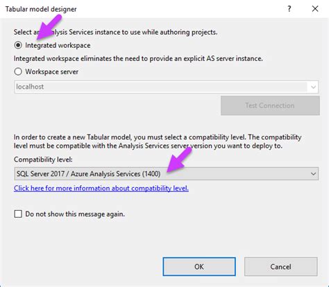 Visual Studio Why Do I Not See The Tabular Model Designer Window When Creating New Projects