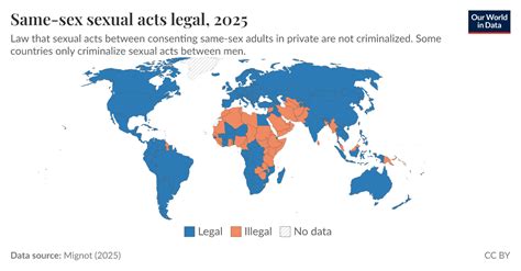 Same Sex Sexual Acts Legal Our World In Data