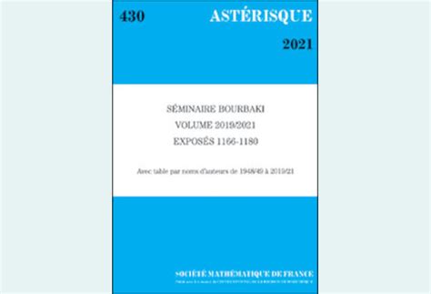 Séminaire Bourbaki