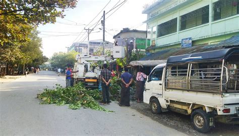 ရခိုင်ပြည်နယ် မောင်တောမြို့၌ လျှပ်စစ်အန္တရာယ်ကင်းရှင်းစေရေးအတွက်ဓာတ