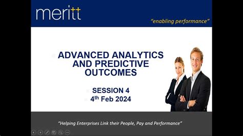 Advanced Analytics And Predictive Outcomes Session 4 On 4 Feb 2024