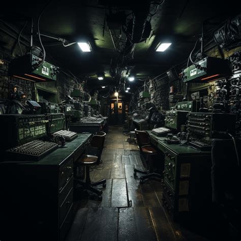 Premium Photo Underground Base