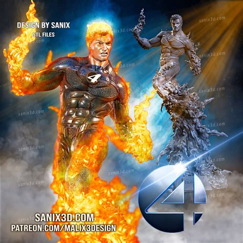Fantastic Four 2005 Human Torch