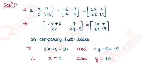 Class10 Icse Maths Board Questions Chapter Matrices