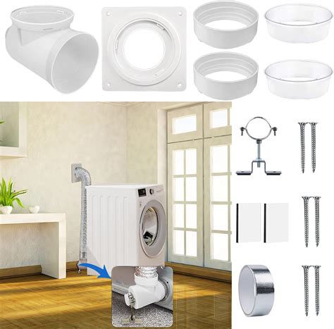Dryer Vent Connector Kit Dryer Vent Wall Plate Adapter