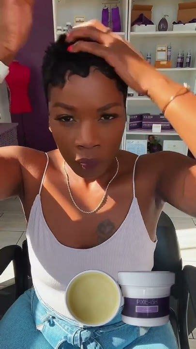 How I Maintain My Short Hair Pixie Cut Using Pixie~ish Products And Flat