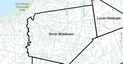 Middlesex County Maps North Middlesex