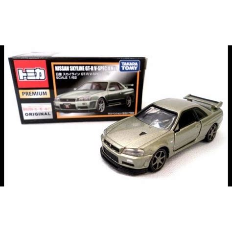 Tomica Premium Nissan Gtr R34 Shopee Philippines