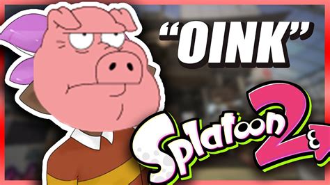 What If The Squids Of Splatoon Were Pigs Swineshooter Splatoon 2