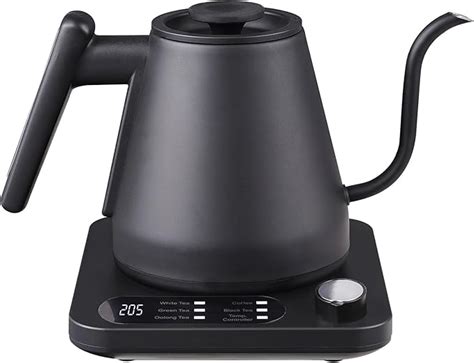 Gooseneck Electric Kettle Variable Temp Control With 5