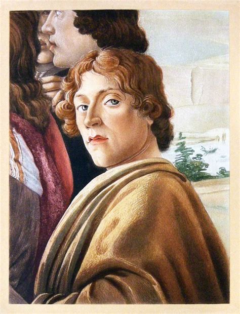 Sandro Boticelli Self Portrait