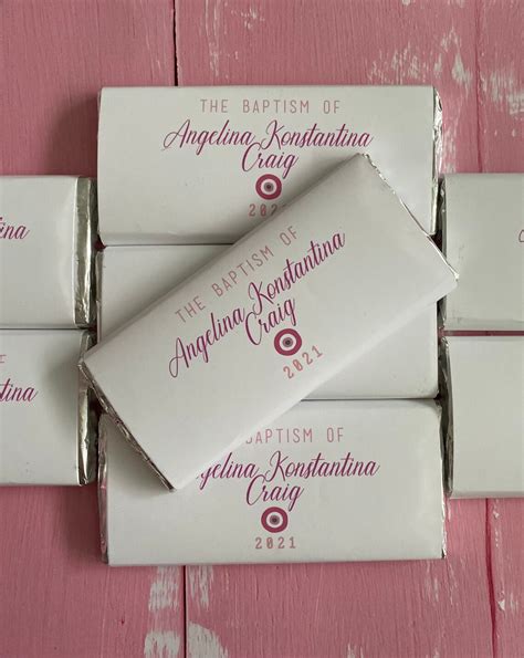 Personalized Chocolate Bar Etsy